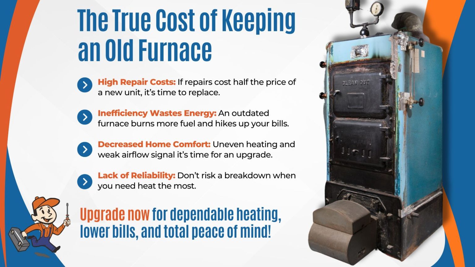 Furnace Replacement Age Guide | Premier HVAC Services