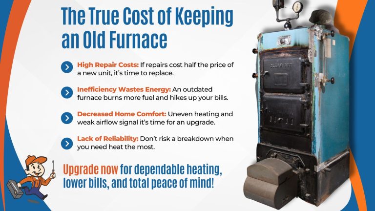Furnace Replacement Age Guide | Premier HVAC Services